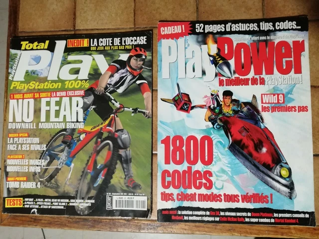 LOT 2 MAGAZINE Console Playstation Psx Rare Vintage Collector total ...