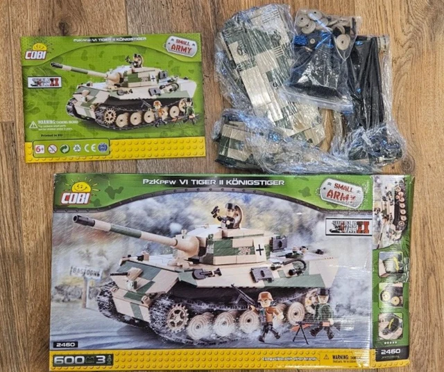COBI 2460 KÖNIGSTIGER Deutsche Panzer mit OVP und Anleitung EUR 44,99 ...