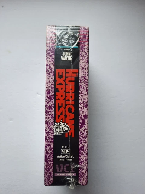 THE HURRICANE EXPRESS VHS John Wayne Rare movie serial 12 episodes New ...