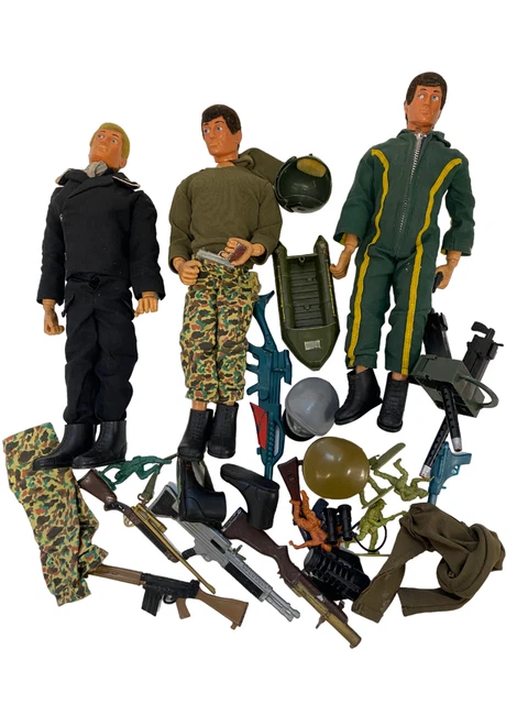 VINTAGE ACTION MAN Figures Bundle CPG Products Corporation 1978 ...