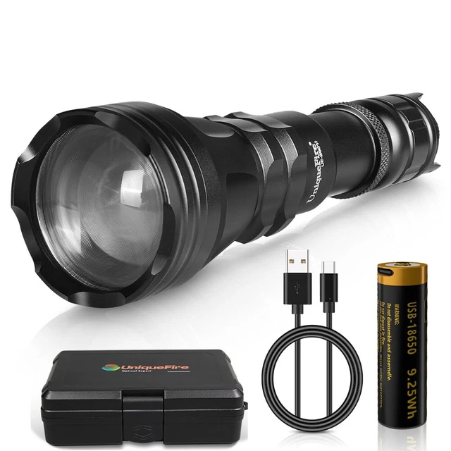 UNIQUEFIRE 2001D VCSEL850/940NM Covert Wavelength IR Torch Max.1000M ...