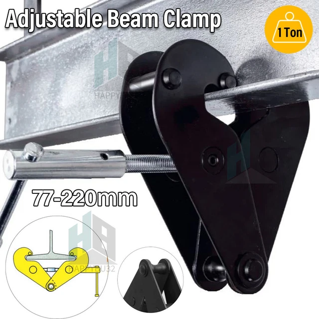 RSJ GIRDER BEAM Clamp 1 Ton i Beam Clamp Adjustable Lifting Point ...