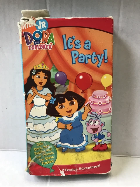 Dora The Explorer Its A Party Vhs 2005 Eur 508 Picclick De