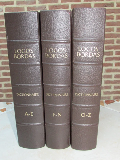 GRANDS DICTIONNAIRES DE la langue française LOGOS BORDAS, 1976, 3 ...