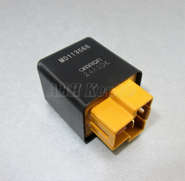 507-MITSUBISHI 90-10 3-PIN Black Charging Alternator Safety Relay ...
