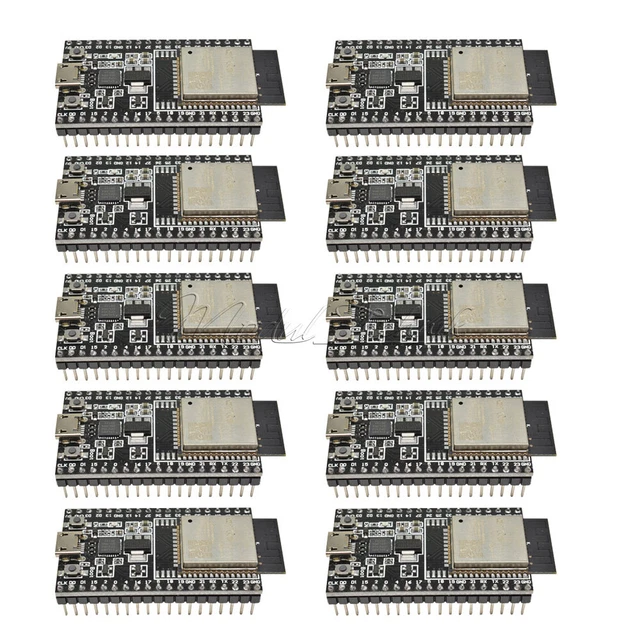 1 10 PiÈces Carte Esp32 Wroom 32d Esp32 Devkitc V4 Carte De