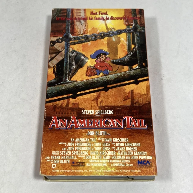AN AMERICAN TAIL VHS 1987 MCA Home Video Pre-Owned Fievel Kids Movie £5 ...