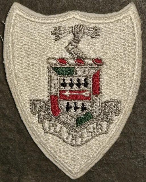 WWII US ARMY 5th Infantry Regiment Cut Edge Patch COLOR DRESS Uniform ...