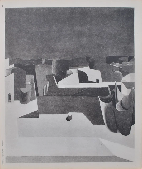 LE CORBUSIER : Le port , HELIOGRAVURE, 1938, Cubisme EUR 99,00 ...