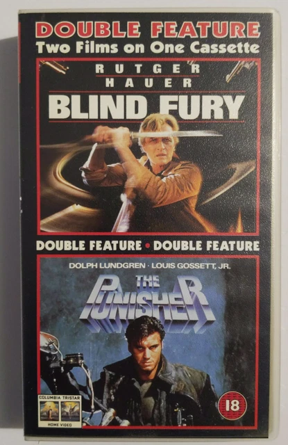 BLIND FURY AND The Punisher VHS Double Feature (1995) VHS PAL - great ...