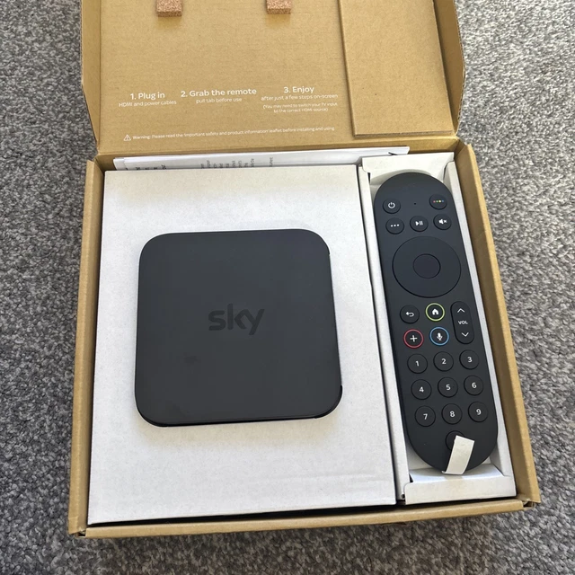 SKY STREAM TV Streaming Box and Remote PUCK IP061B ANTH Unused £42.28 ...