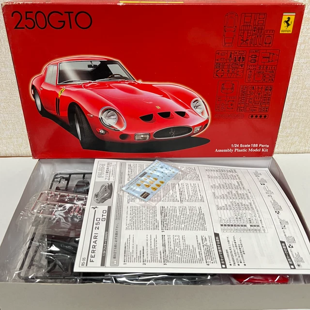 FUJIMI 1/24 REAL Sports Car Series Ferrari 250 GTO kit modèle plastique ...