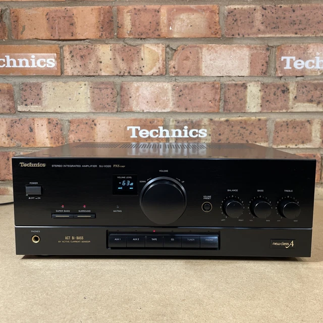 VINTAGE TECHNICS SU-X320AMPLIFIER MIDI HiFi Stack 360 System JAPAN 1992 ...