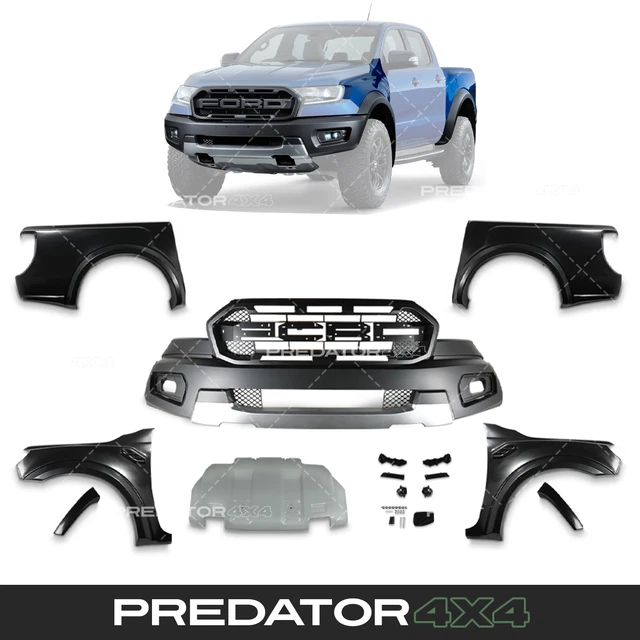 RAPTOR STYLE FULL Body Kit Bumpers & Wide Arches For Ford Ranger T7 T8 ...