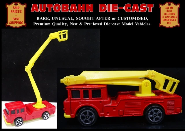 VINTAGE CORGI SIMON Snorkel Fire Engine, An Old British Diecast ...