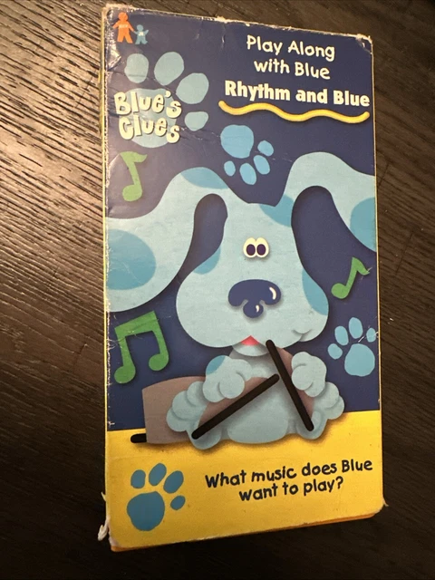 Blues Clues Rhythm And Blue Case Big Treasure Hunt Vhs Inside Vhs