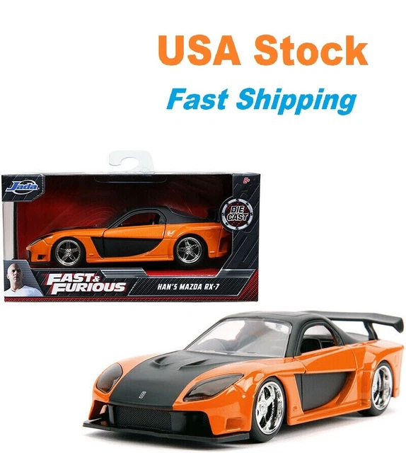 JADA TOYS FAST and Furious Han's Mazda RX-7 Diecast Model Car - Orange (30736) EUR 27,34 ...