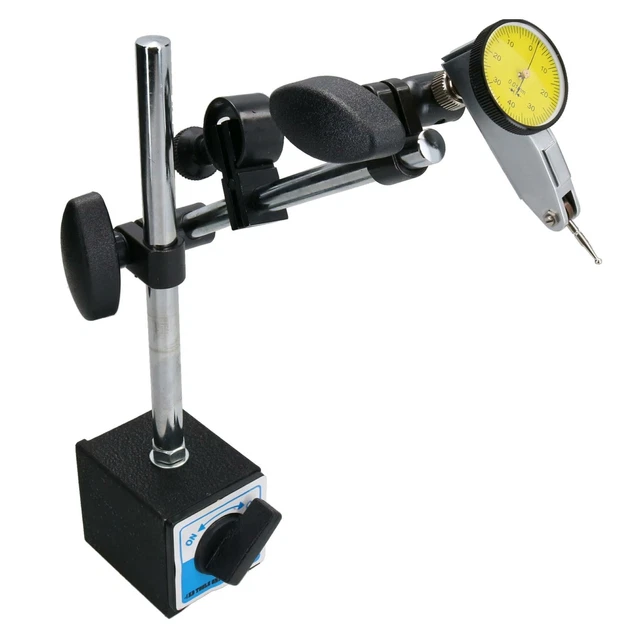 LEVER TYPE METRIC Dial Test Indicator & Magnetic Base Stand DTI Gauge ...