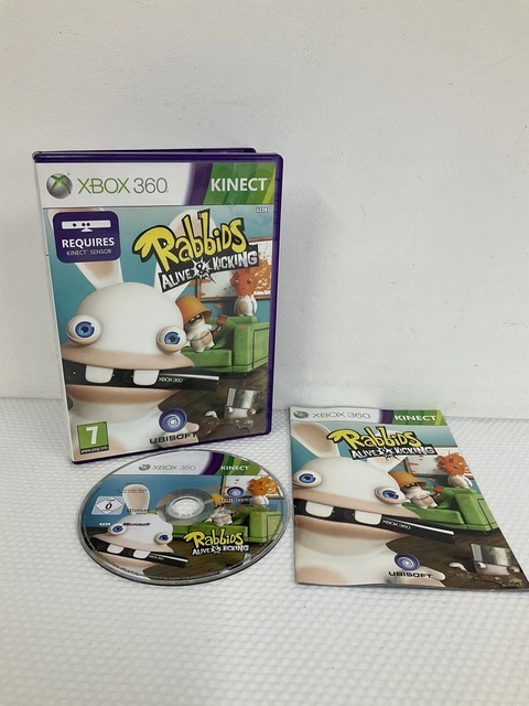 RAVING RABBIDS ALIVE & Kicking (Xbox 360 Game) £7.99 - PicClick UK