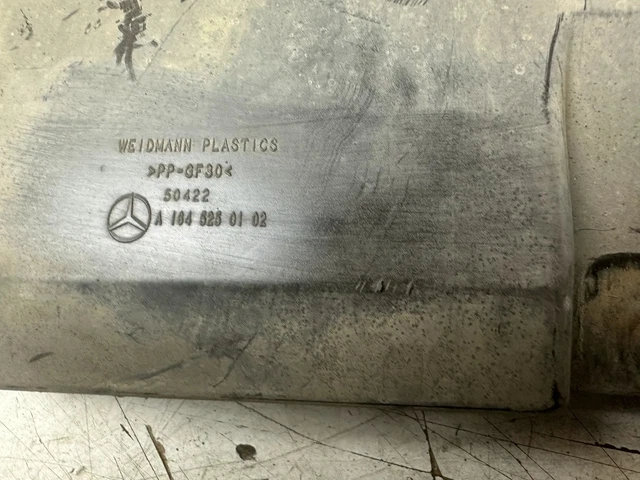 ORIGINAL MERCEDES ENGINE cover center underfloor protection for ML W164 ...