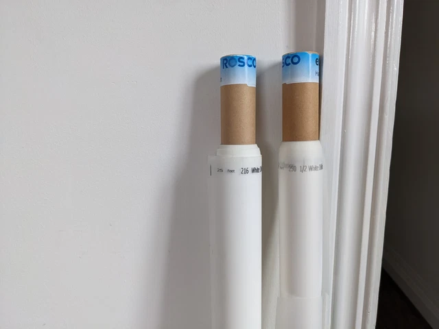 ROSCO GEL ROLLS - White Diffusion X2 $150.00 - PicClick AU