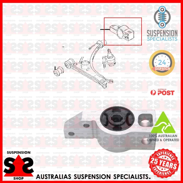 LOWER FRONT AXLE Mounting, Control/Trailing Arm Suit AUDI A3 1.8 TFSI A3 EUR 58,64 - PicClick FR