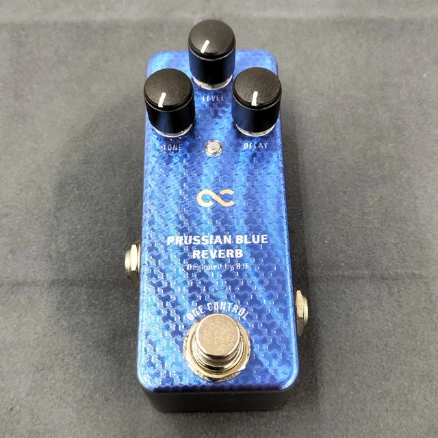 ONE CONTROL PRUSSIAN BLUE REVERB Effects Pedal JP $202.46 - PicClick CA