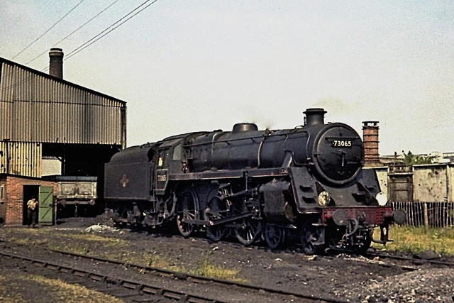 BRITISH RAIL 73065 Basingstoke Depot Yard July 1967 Rail Photo £1.49 ...