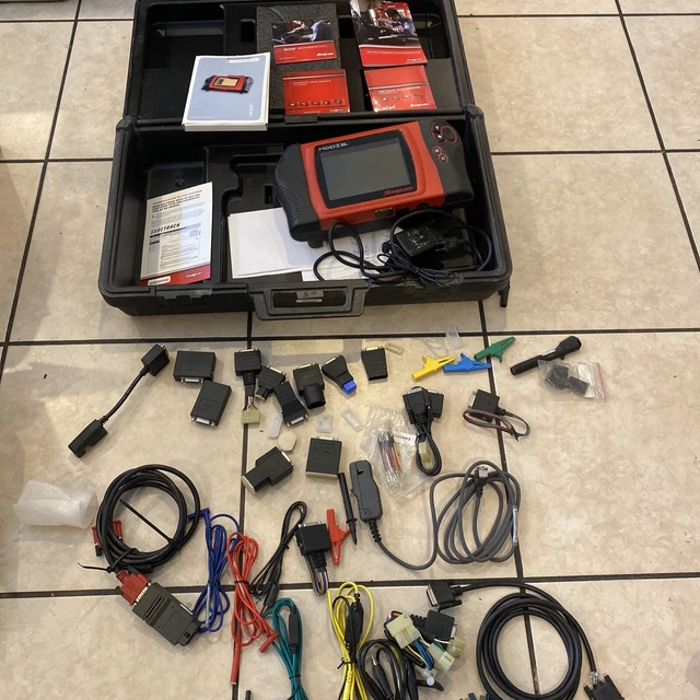 SNAP ON Modis EEMS300 Automotive Diagnostic Scanner Keys X14 Adapters ...