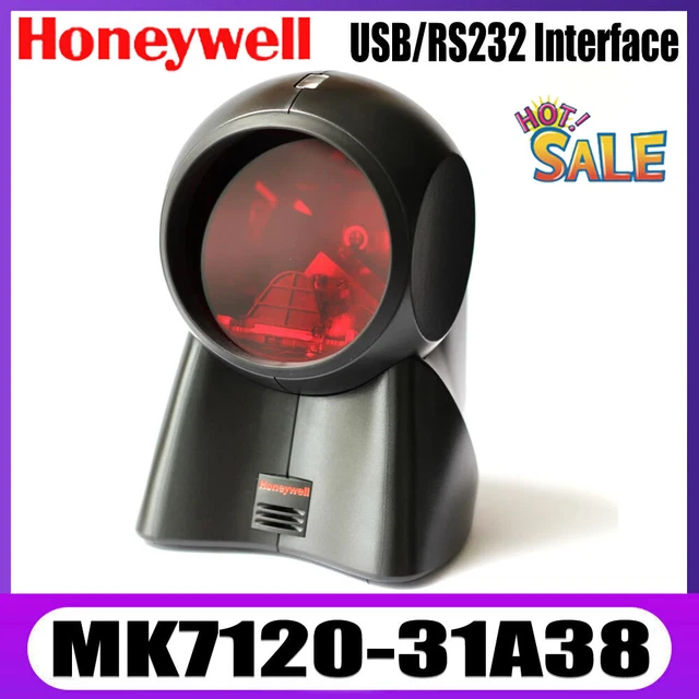 HONEYWELL ORBIT MK7120-31A38 Omnidirectional 1D Barcode Scanner RS232 ...