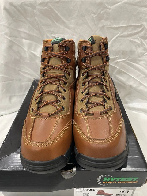 HYTEST K12251 MEN'S 6" EH Waterproof Composite Toe Metatarsal Boot Size ...