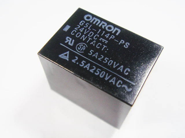 RELAIS 24V 1XUM 250V 5A OMRON G5L-114P-PS #13-8E EUR 6,08 - PicClick FR