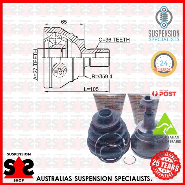 FRONT AXLE JOINT Kit, Drive Shaft Suit VW Golf Vii Variant (Ba5, Bv5) 2.0 R EUR 124,01 - PicClick FR