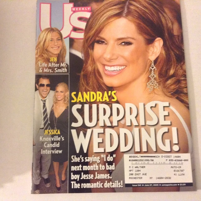 MAGAZINE INTERVIEW MAG Jennifer Aniston Sandra Bullock LIVRAISON ...