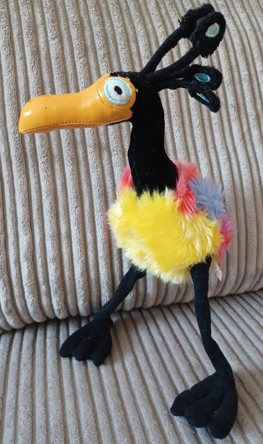 KEVIN THE BIRD Disney Pixar Up Movie Soft Plush Toy Bendy Legs Rare ...