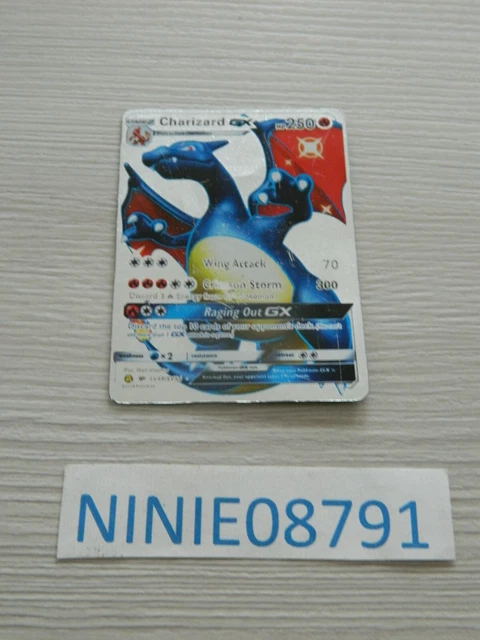 HIDDEN FATES CHARIZARD GX SV49/SV94 Carte Pokémon charizard raging out ...