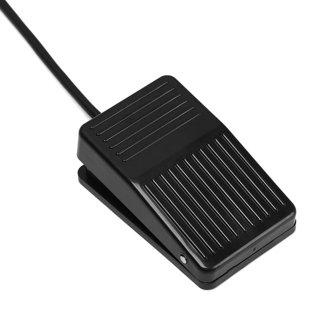 POWER ON/OFF PUSH Button Foot Pedal Switch Nonslip Metal Momentary ...
