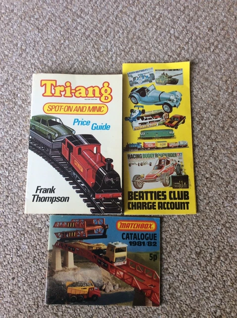 TRIANG, MINIC SPOT-ON Price Guide Plus 1984 Matchbox Catalogue ...