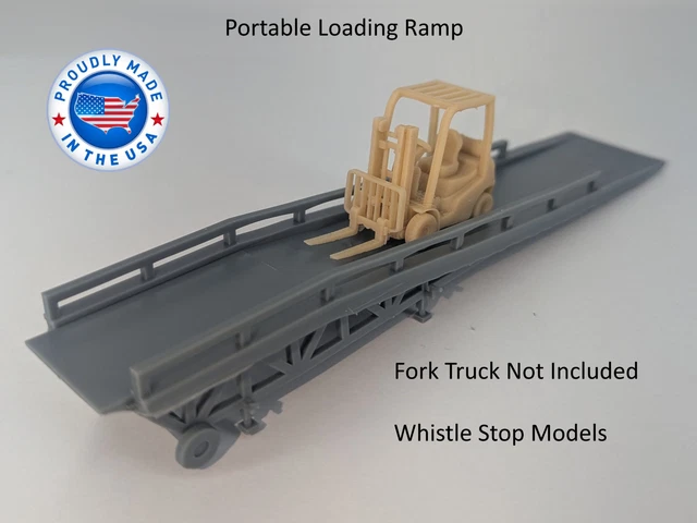 N SCALE PORTABLE Truck Loading Ramp $12.95 - PicClick