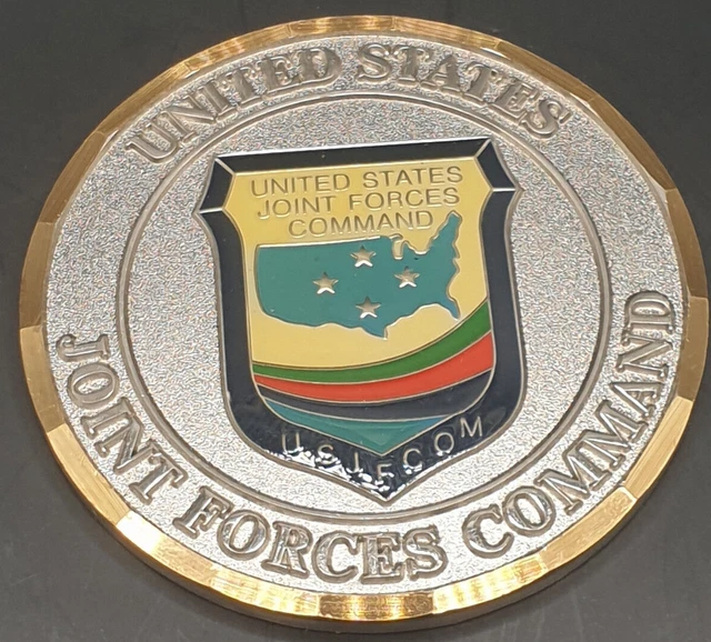 US ARMY MILITARY Coin Nato Medal Joint Forces Command Provider ...