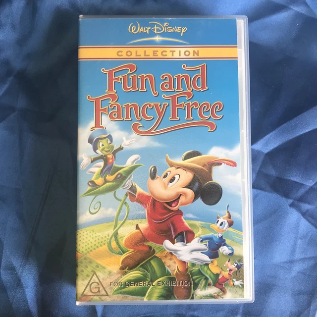 MICKEY MOUSE - Fun and Fancy Free - Collection - Walt Disney VHS Video ...