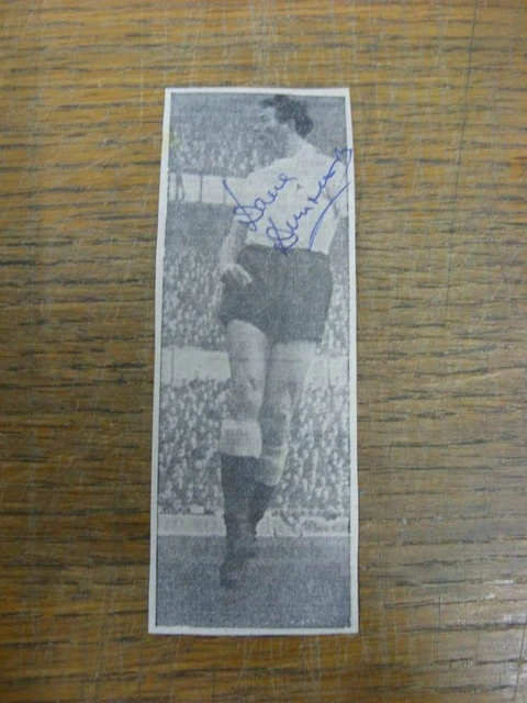 CIRCA 1950'S FOOTBALL Autograph: Tottenham Hotspur - Dave Dunmore ...