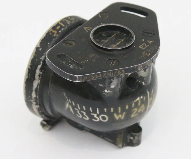 Vintage Aircraft Compass 6b 405 E2a Raf R A F Aeronautica 1344khi 53 Crow Foot £45 00 Picclick Uk