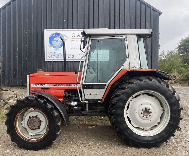MASSEY FERGUSON 3070 Turbo 4WD Farm Tractor Autotronic £9,500.00 ...