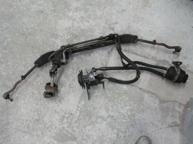 BMW E30 POWER steering rack, pump,reservoir etc... £100.00 - PicClick UK