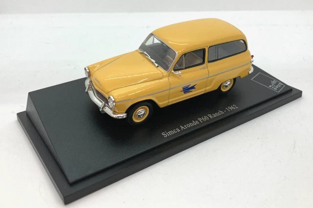 GC4586 UNIVERSAL HOBBIES / Simca Aronde P60 Ranch La Poste 1962 Jaune 1/43 EUR 14,90 - PicClick FR