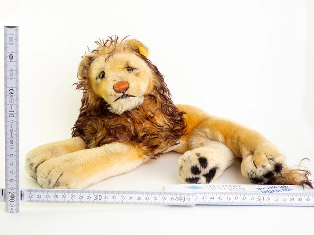 STEIFF LÖWE ALT, Vintage, ca. 40cm, 1950er Jahre EUR 55,00 - PicClick DE