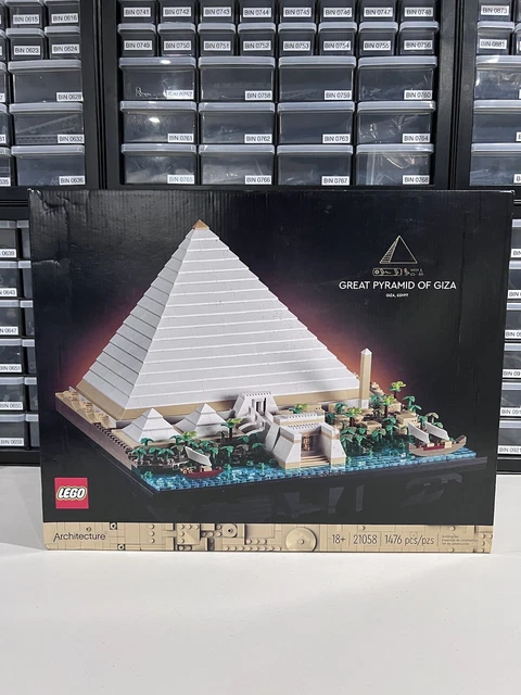 LEGO ARCHITECTURE: GREAT Pyramid of Giza (21058) Brand New Sealed In ...