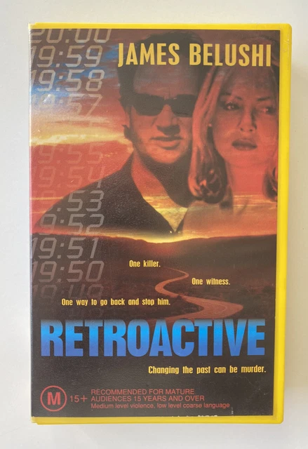 RETROACTIVE [VHS] ROCVALE Video Big Box Ex-Rental Tape 1997 Sci-Fi ...