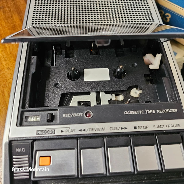 VINTAGE 1980S PANASONIC Portable Cassette Tape Player Recorder RQ-2133 ...